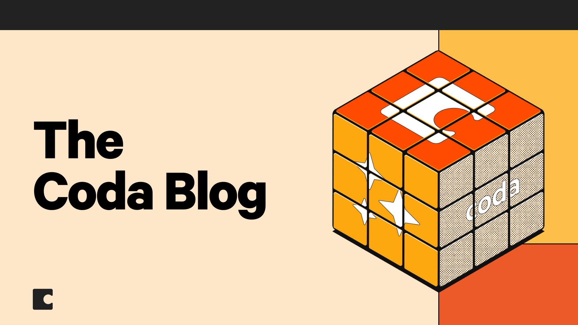 The Coda Blog: Stories, insights, and the future of work