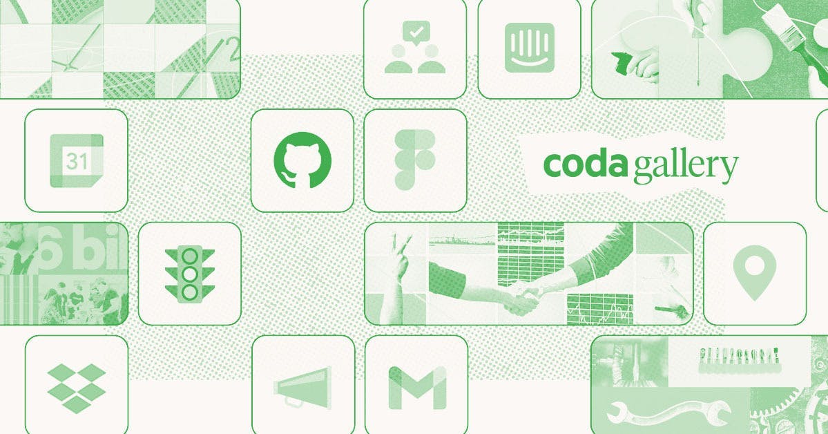 Gallery | explore Coda docs, templates, and Packs - Coda