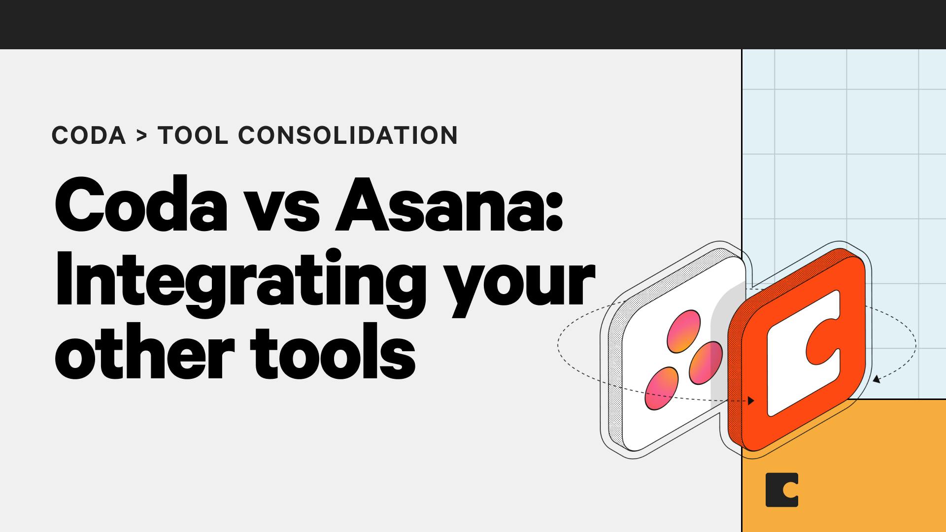 Coda vs Asana: Integrating your other tools