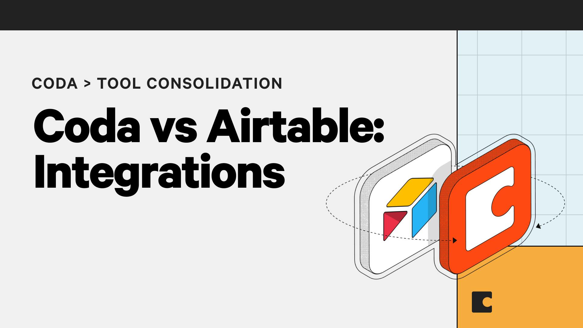 Coda vs Airtable: Integrations