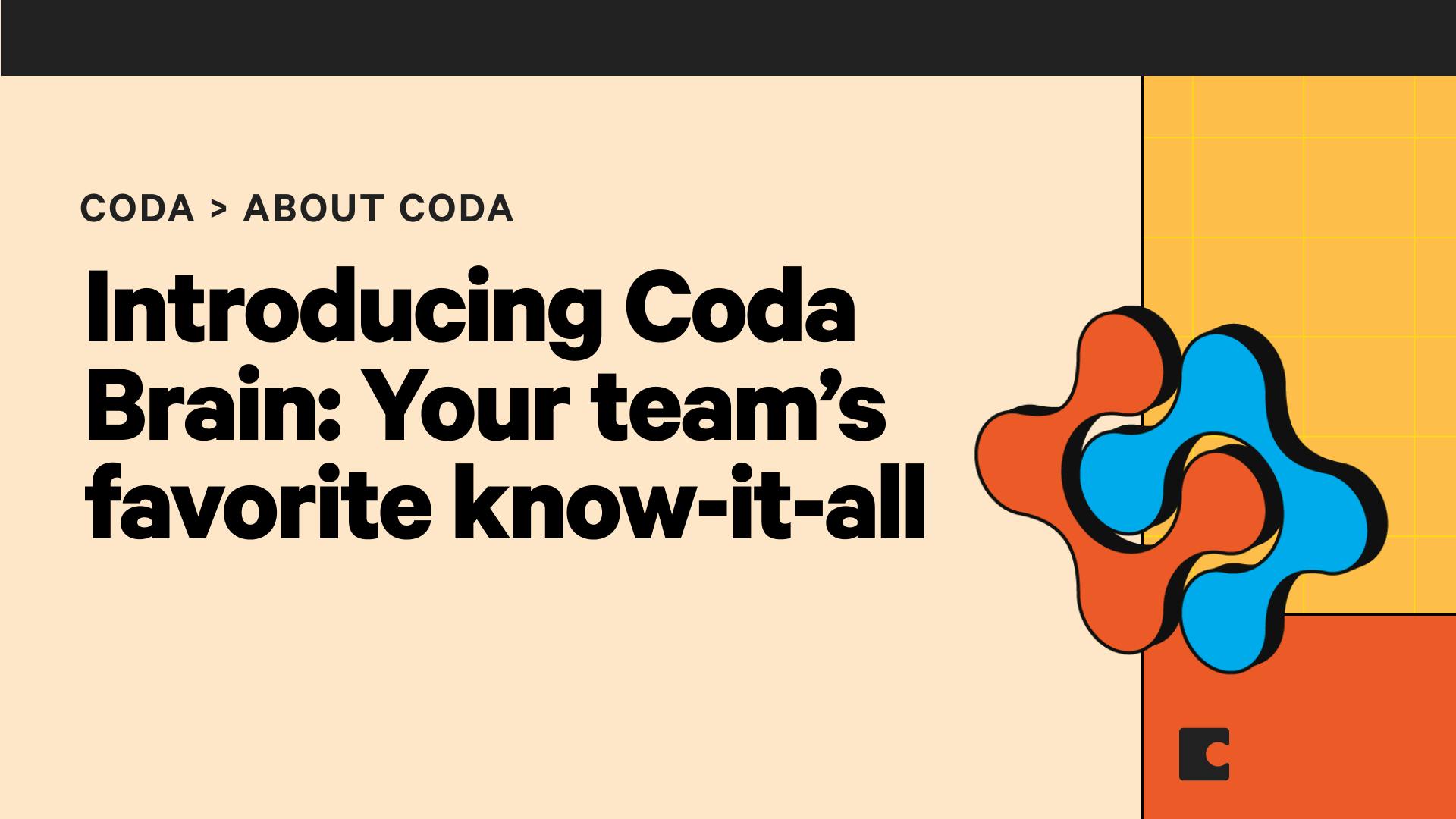 Introducing Coda Brain: Your team’s favorite know-it-all