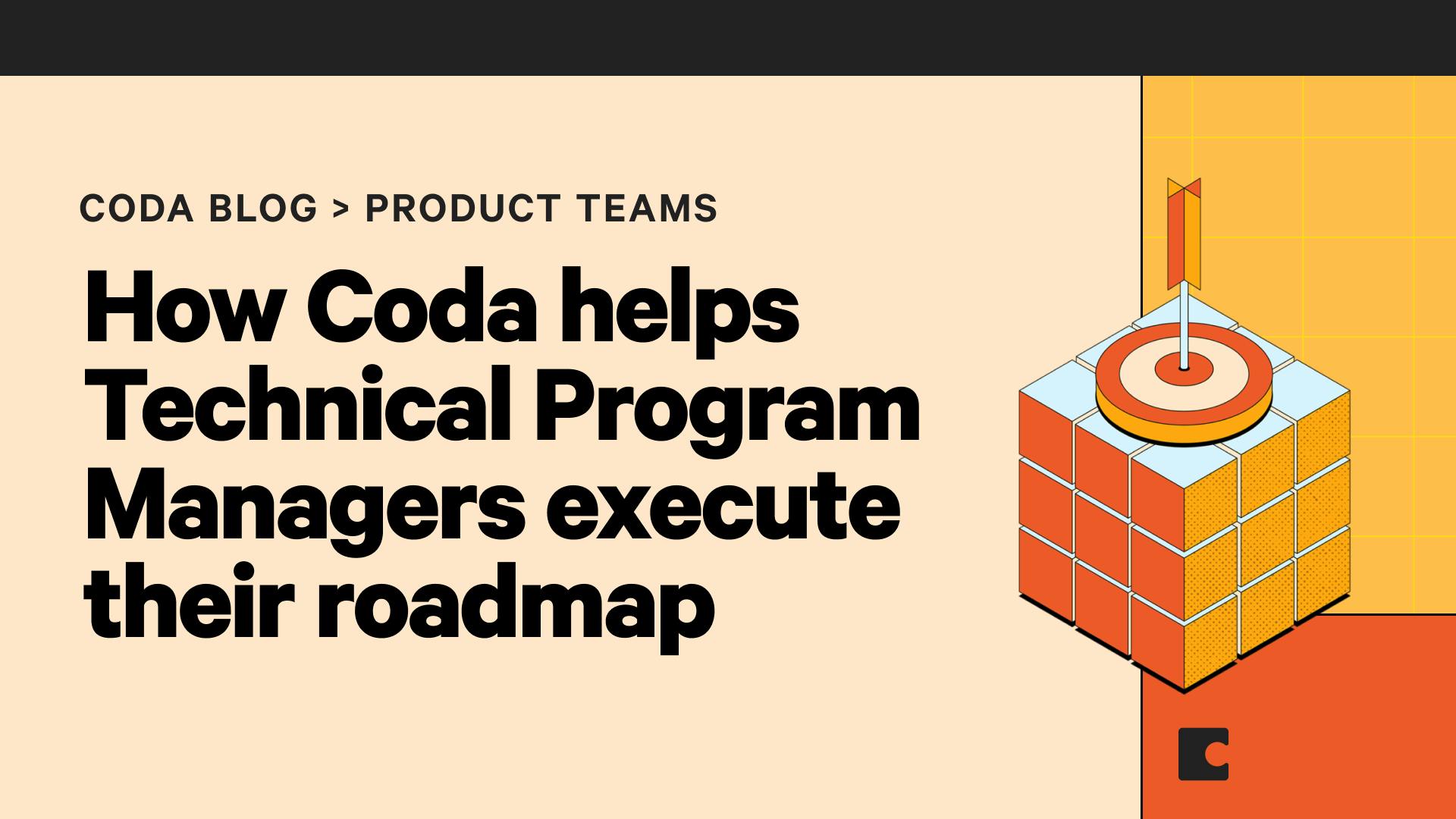 How Coda helps Technical Program Managers execute their roadmap