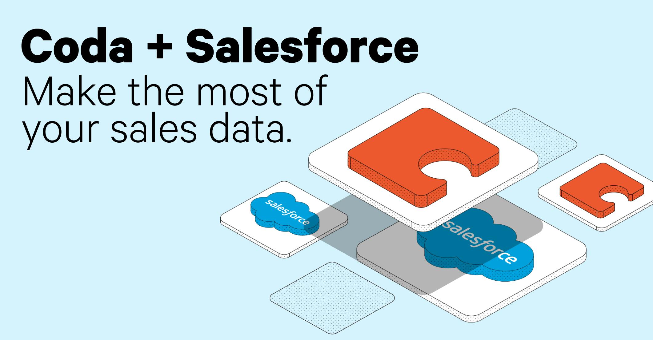 Coda + Salesforce: Make the most of your sales data